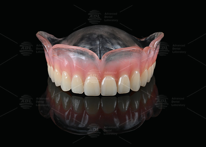 Vertex Clear And Pink Full Denture Virtually Unbreakable Affordable ...
